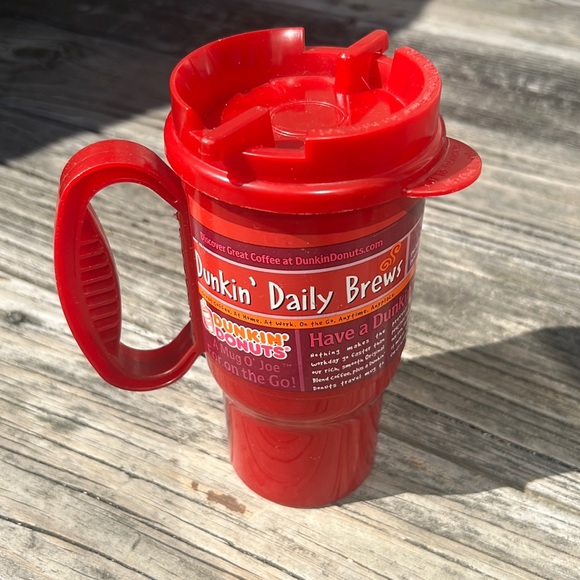 Dunkin’ Donuts | Dining | Vintage Dunkin Daily Brew Travel Mug | Poshmark